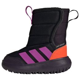 adidas Sportswear Snow Boots 'Winterplay' boy size 25.5 Purple / Orange / Black