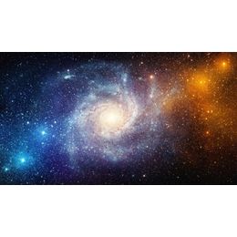 Fototapete papermoon "Universe Stars Nebula Galaxy", bunt, B:4,5m L:2,8m, Vlies, Tapeten