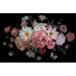 Fototapete papermoon "BLUMENARRANGEMENT", bunt, B:4m L:2,6m, Vlies, Tapeten