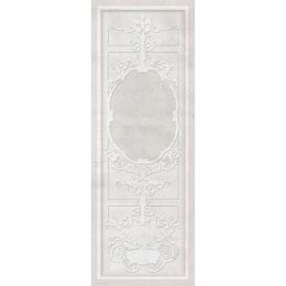 Fototapete ARCHITECTS PAPER "Boudoir", grau (grau, wei&szlig;), B:1m L:2,8m, Vlies, Tapeten, Klassik Tapete Natur Panel 1,00m x 2,80m