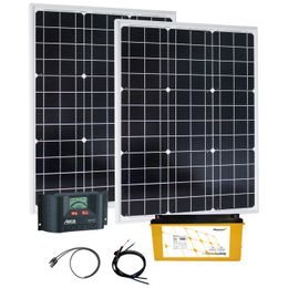 Solarmodul Phaesun "Energy Generation Kit Solar Rise", schwarz, Solarmodule, 50 W