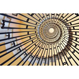 Fototapete papermoon "Wendeltreppe", bunt, B:4,5m L:2,8m, Vlies, Tapeten