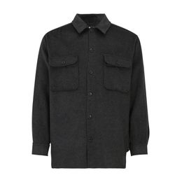Jack & Jones Plus Jack & Jones Plus Hemd 'JJEBradley Ollie' Herren Gr&ouml;&szlig;e 4XL schwarz