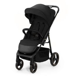 Kinderkraft Buggy Trig 3, Schwarz, 54x107.5x91 cm, Feststellbremse, Fu&szlig;st&uuml;tze abklappbar, Einhand-Faltmechanismus, Baby on Tour, Kinderwagen, Buggys