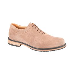 dirndl + bua Leder-Schn&uuml;rschuh Taupe (Gr&ouml;&szlig;e: 7,5)