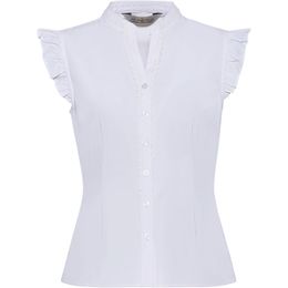 Almsach Bluse mit Fl&uuml;gelarm Wei&szlig; (Gr&ouml;&szlig;e: 36)