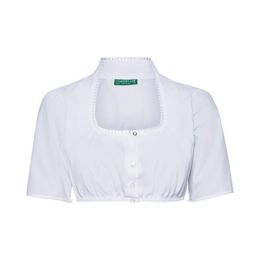 Country Line Kurzarm-Dirndlbluse Wei&szlig; (Gr&ouml;&szlig;e: 42)