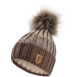 Parforce Active Damen Bommelm&uuml;tze Braun/Beige