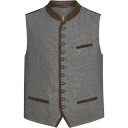 Almsach Tweed-Weste Dunkelgrau (Gr&ouml;&szlig;e: 54)