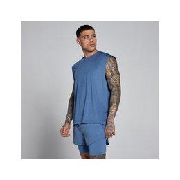 Myprotein MP Hybrid Oversized-Mesh-Tank f&uuml;r Herren &ndash; Slate Blue - M