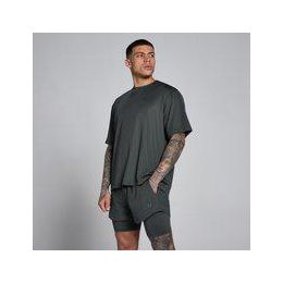 Myprotein MP Herren Hybrid Oversized Mesh-T-Shirt &ndash; Vintage-Schwarz - S