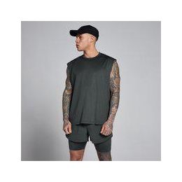 Myprotein MP Herren Hybrid Oversized-Mesh-Tank &ndash; Vintage-Schwarz - XS