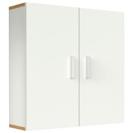H&auml;ngeschrank Landos ca. 60x60x18cm Wei&szlig;/Honigeiche