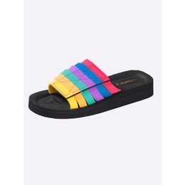 Siebi&acute;s Badepantolette SIEBI`S, Damen, Gr. 36, bunt, Synthetik, Schuhe Pantolette