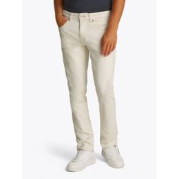 Slim-fit-Jeans Tommy Jeans "Scanton Slim", Herren, Gr. 32, L&auml;nge 34, wei&szlig; (denim wei&szlig;), Denim/Jeans, Obermaterial: 99% Baumwolle, 1% Elasthan, slim fit lang, Jeans Slim-fit-Jeans, Slim‑Fit‑Jeans mit mittlerer Leibh&ouml;he, 5‑Pocket‑Design