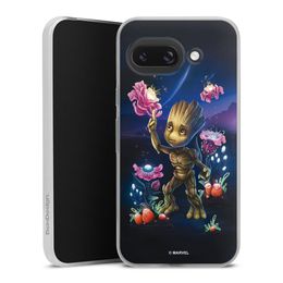 DeinDesign Google Pixel 9a Handy Slim Case Silikon Handyh&uuml;lle transparent H&uuml;lle extra d&uuml;nn Baby Groot Marvel Guardians Of The Galaxy Silikon Slim Case