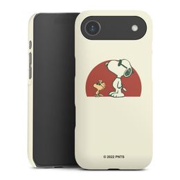 DeinDesign iPhone Air Handy Premium Case Smartphone Handyh&uuml;lle Schutzh&uuml;lle gl&auml;nzend Snoopy Official Licensed Product Kindheit Premium Case