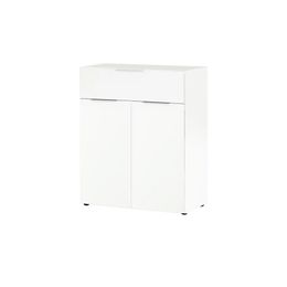 Primo Sideboard Levi wei&szlig; Ma&szlig;e (cm): B: 83 H: 102 T: 42.0 &raquo; M&ouml;bel Kraft