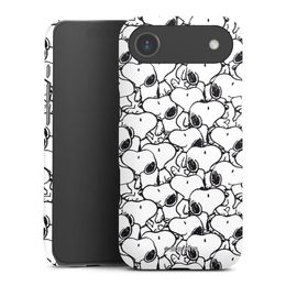 DeinDesign iPhone Air Handy Premium Case Smartphone Handyh&uuml;lle Schutzh&uuml;lle gl&auml;nzend Peanuts Snoopy Muster Premium Case