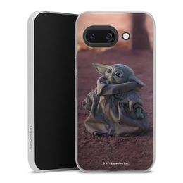 DeinDesign Google Pixel 9a Handy Slim Case Silikon Handyh&uuml;lle transparent H&uuml;lle extra d&uuml;nn The Child Star Wars Baby Yoda Silikon Slim Case