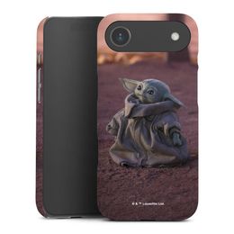 DeinDesign iPhone Air Handy Premium Case Smartphone Handyh&uuml;lle Schutzh&uuml;lle gl&auml;nzend The Child Star Wars Baby Yoda Premium Case
