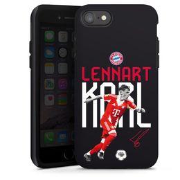 DeinDesign iPhone SE (2020) Handy Panzer Handyh&uuml;lle robuste Outdoor H&uuml;lle Schutzh&uuml;lle matt Fcb Lennart Karl Official Licensed Product Tough Case