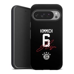 DeinDesign Google Pixel 10 Pro XL Handy Panzer Handyh&uuml;lle robuste Outdoor H&uuml;lle Schutzh&uuml;lle matt Fcb Fc Bayern M&uuml;nchen Kimmich Tough Case