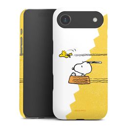 DeinDesign iPhone Air Handy Premium Case Smartphone Handyh&uuml;lle Schutzh&uuml;lle gl&auml;nzend Snoopy Peanuts Children Premium Case