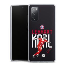 DeinDesign Galaxy S20 FE 5G Handy Silikon H&uuml;lle Case transparent Handyh&uuml;lle Fcb Lennart Karl Official Licensed Product Silikon Case