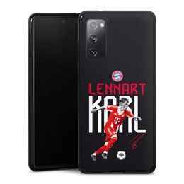 DeinDesign Galaxy S20 FE 5G Handy Silikon H&uuml;lle Case schwarz Handyh&uuml;lle Fcb Lennart Karl Official Licensed Product