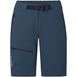 Vaude Badile II Softshellshorts Damen - Gr&ouml;&szlig;e 34 - blau