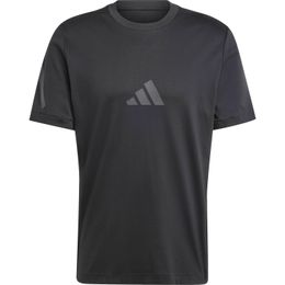 Adidas ZNE Funktionsshirt Herren - Gr&ouml;&szlig;e M - schwarz