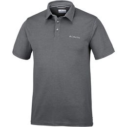 Columbia Nelson Point Poloshirt Herren - Gr&ouml;&szlig;e S - schwarz