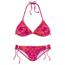 Venice Beach Triangel-Bikini Bikini Set Damen - Gr&ouml;&szlig;e 38 / C/D - rosa