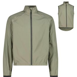 CMP Fahrradjacke Herren - Gr&ouml;&szlig;e 48 - gr&uuml;n