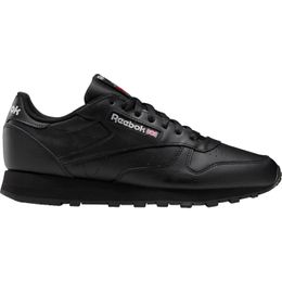Reebok Classic Leather Sneaker Herren - Gr&ouml;&szlig;e 42 - schwarz