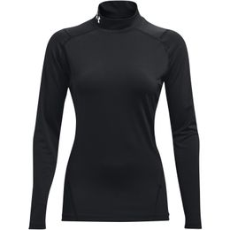 Under Armour HEATGEAR MOCK Funktionsshirt Herren - Gr&ouml;&szlig;e XXL - schwarz