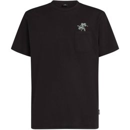 O`Neill O'NEILL CHEST POCKET T-Shirt Herren - Gr&ouml;&szlig;e S - schwarz