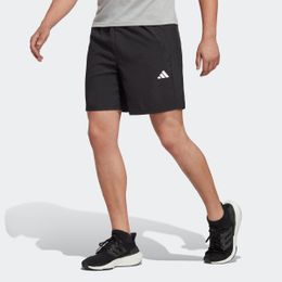 Shorts adidas Performance "TRAIN ESSENTIALS WOVEN TRAINING", Herren, Gr. XXL, L-Gr, schwarz-wei&szlig; (schwarz, wei&szlig;, innenbeinl&auml;nge ca. 23 cm), Obermaterial: 100% Polyester, clean, Hosen Shorts, Essentials Woven Trainingsshorts