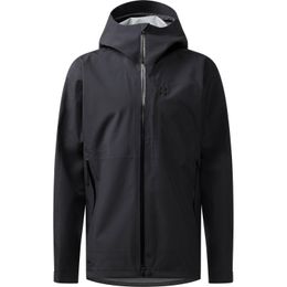 Hagl&ouml;fs Hagl&ouml;fs Front Proof II Hardshelljacke Herren - Gr&ouml;&szlig;e L - schwarz