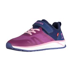 Outdoorschuh Trollkids "KIDS ALESUND SNEAKER", Kinder, Gr. 28, blau (mallow pink, violet blau, wild rose), Synthetik, Textil, mehrfarbig, Schuhe Outdoorschuh, Auch f&uuml;r Hallensport geeignet
