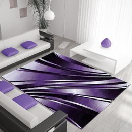 Teppich Ayyildiz Teppiche "Parma 9210" Gr. 2, lila, B:80cm H:9mm L:150cm, Kunstfaser, Teppiche, Teppich, L&auml;ufer, Kurzflor, Wohnzimmer