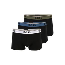 BOSS Boxer shorts 'Power' male size XL Blue / Olive / Black / White