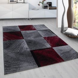 Teppich Ayyildiz Teppiche "Plus 8003" Gr. 2, rot, B:80cm H:6mm L:150cm, Kunstfaser, Teppiche, Teppich, L&auml;ufer, gemusterter Flachflor, robust, Webteppich, alle R&auml;ume