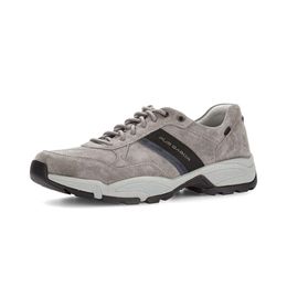 Sneaker Gabor "Sneaker low", Herren, Gr. 40,5, grau, Schuhe Sneaker