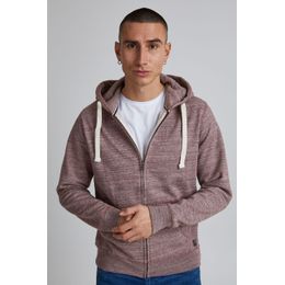 Kapuzensweatjacke Blend "BHAlton", Herren, Gr. S, wine rot, Sweatware, 60% Baumwolle, 40% Polyester, unifarben, regular fit normal, ohne Ausschnitt, Rippb&uuml;ndchen, Sweatjacken, Stilvolle Kapuzensweatjacke mit Taschen
