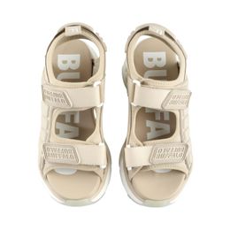 Trainingsschuh Buffalo "Buffalo BINARY TRACK", Damen, Gr. 39, beige, Polyester, unifarben, Schuhe