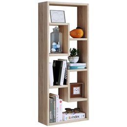 Vcm Holzregal h&auml;ngend platzsparendes Regal Ma&szlig;e: H. 92 x B. 36 x T. 15 cm Elegantes Regal h&auml;ngend Aufbewahrungsregal B&uuml;cherregal Wandboard - Vilota