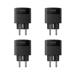 Anker SOLIX smart plug Gen 2 WLAN-Steckdose mit App-Steuerung f&uuml;r Solarbank &ndash; 4er Set