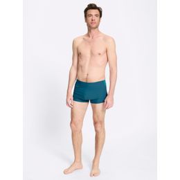 feel good Herren Badehose mit Rei&szlig;verschluss-Tasche, topas-bedruckt, Gr&ouml;&szlig;e 5